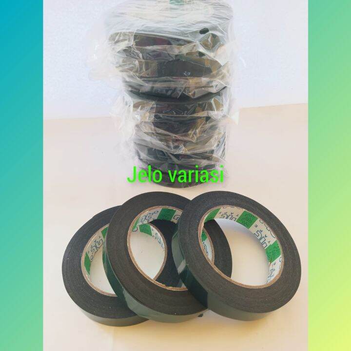 Double Tape Foam / Lakban Double Tape / Isolasi Bolak Balik Hijau | Lazada Indonesia