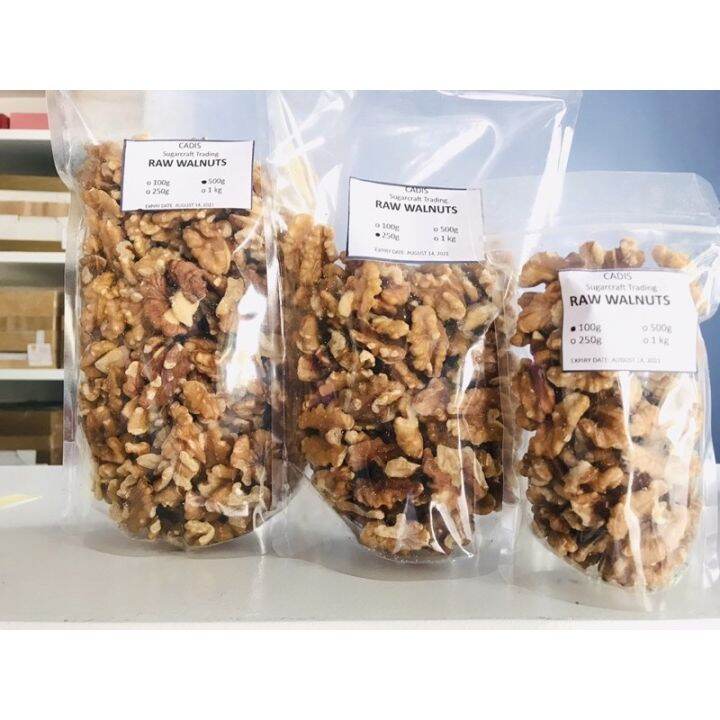RAW/OVEN ROASTED WALNUTS (plain/unsalted) | Lazada PH