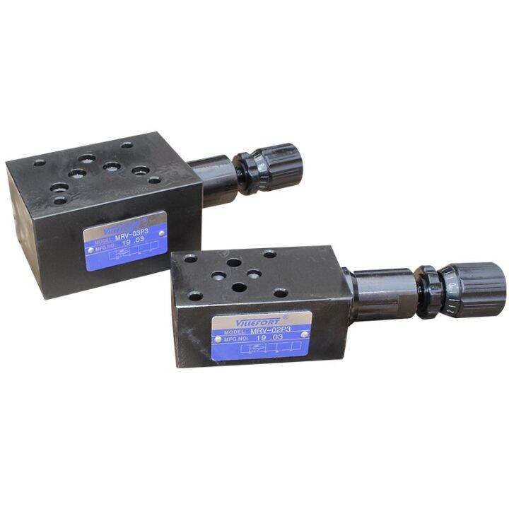 MRV-02 MRV-02P MRV-02B MRV-02A Pressure sandwich check valve hydraulic ...