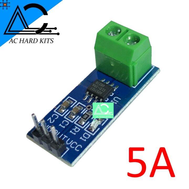 Current Sensor Module (ACS712-05A) โมดูลวัดกระแส 5A | Lazada.co.th