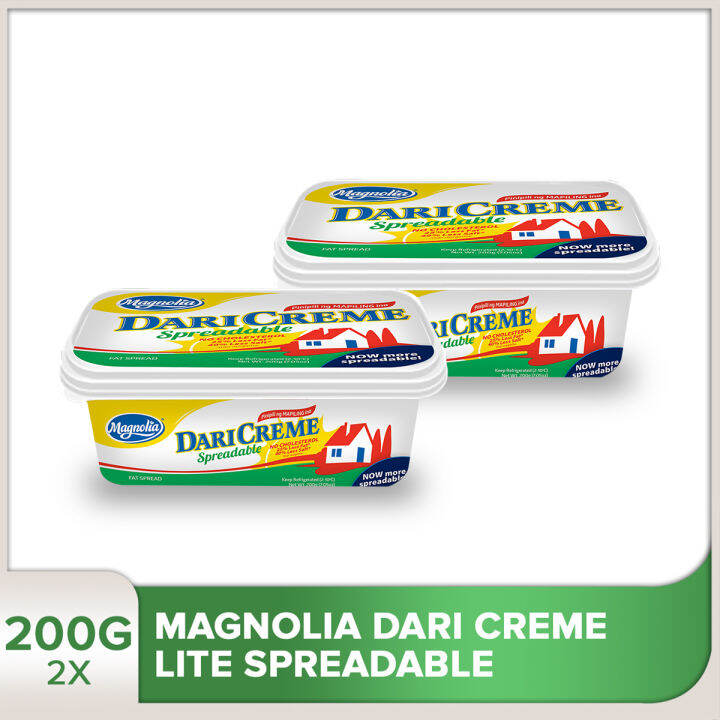 Magnolia Dari Creme Spreadable Lite and Healthy 200G - Set of 2 | Lazada PH