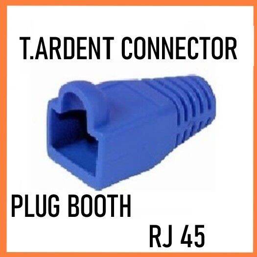 plug booth rj45 KARET pelindung PIN KONEKTOR | Lazada Indonesia