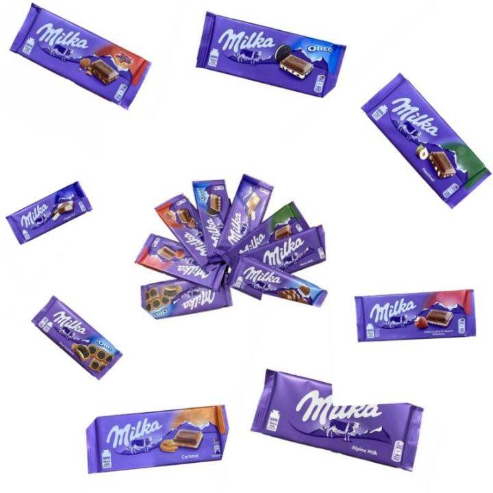 MILKA CHOCOLATE BAR (300-390) | Lazada PH