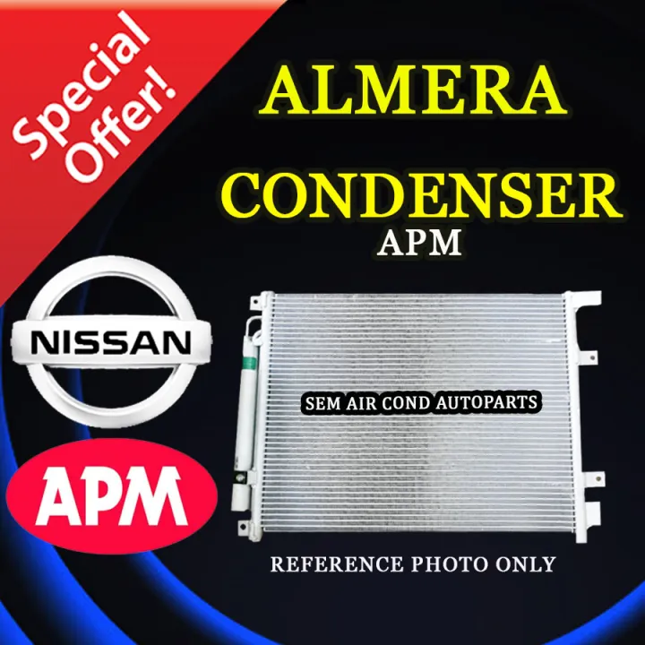 NISSAN ALMERA APM CONDENSER/ KONDENSER (CAR AIRCOND SYSTEM) | Lazada