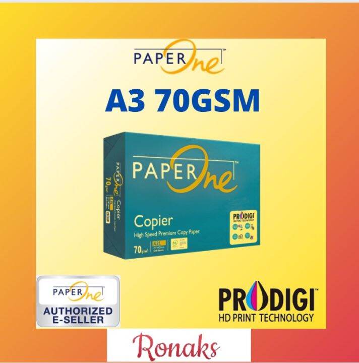 A3 70gsm 80gsm Copier Paper 70 / 80 gsm PaperOne Copy paper | Lazada ...