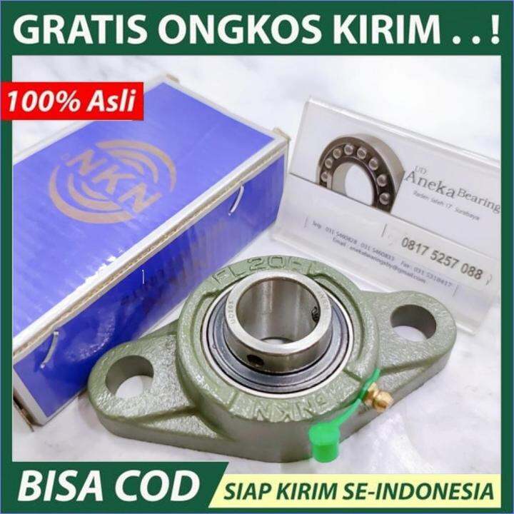 Terlaris PILLOW BLOCK UCFL 204 AS 20 MM FLANGE BEARING PILO BLOK OVAL UCFL204 | Lazada Indonesia