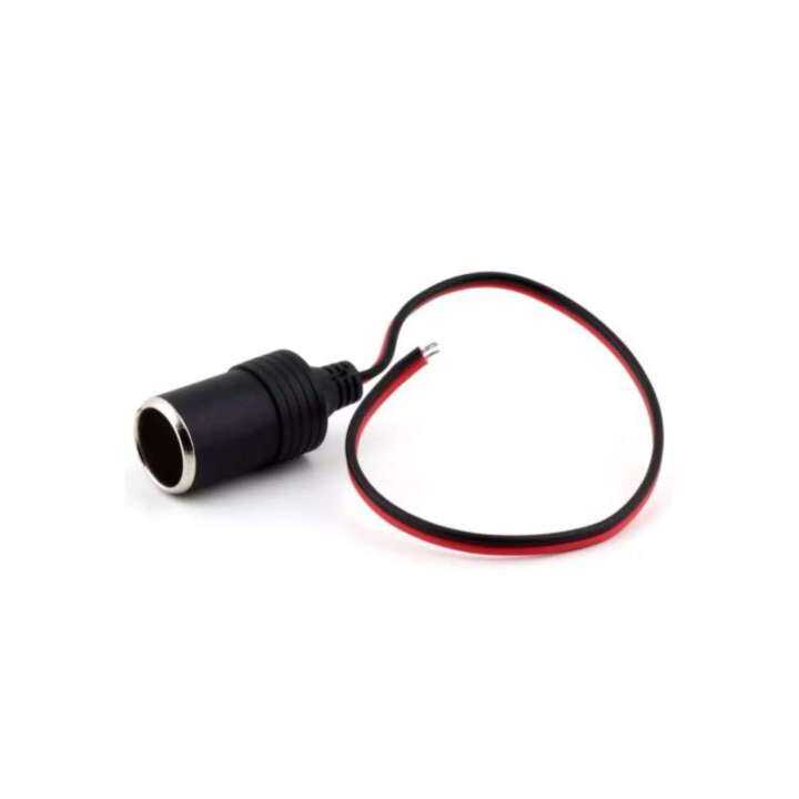 Car DC Car Lighter Socket Extension Plug Connector Adapter Cable | Lazada