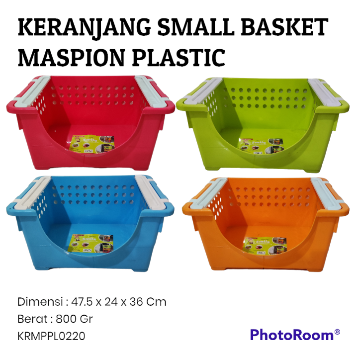KERANJANG SMILE BASKET MASPION PLASTIC KRMPPL0220 | Lazada Indonesia