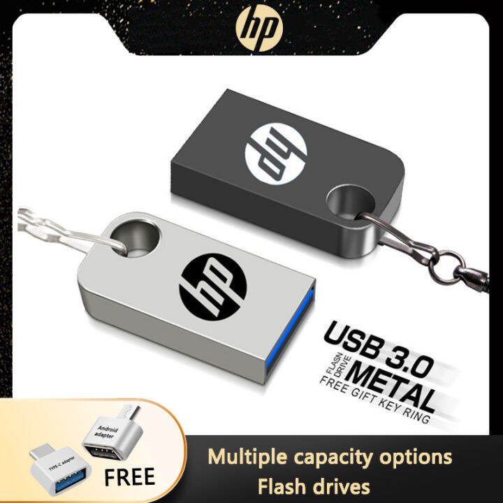 HP Metal Waterproof Pen Drive USB 3.0 8GB/16GB/32GB/64GB/128GB/256GB ...