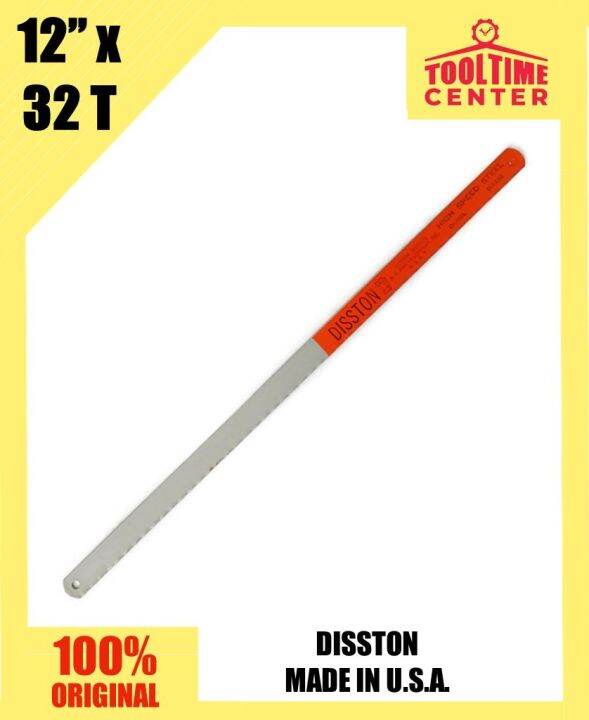Disston Di-Mol H.S.S. Hacksaw Blade 12" x 32T Made in U.S.A. | Lazada PH