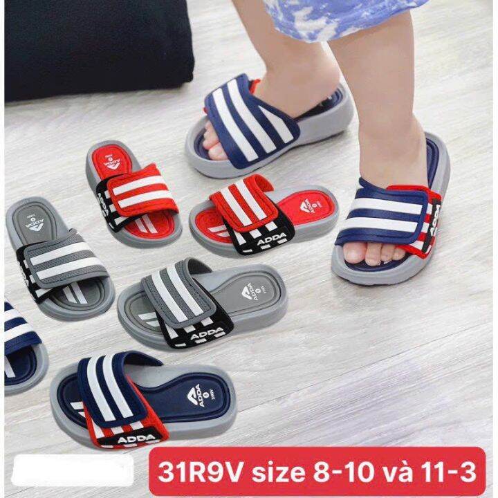 Dép bé trai quai ngang Thái Lan Adda 31R9V Dép lê nhựa nhẹ siêu bền ...