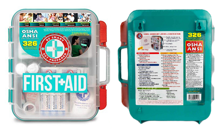 First Aid Kit Hard Case 326 Pieces Osha Ansi | Lazada PH
