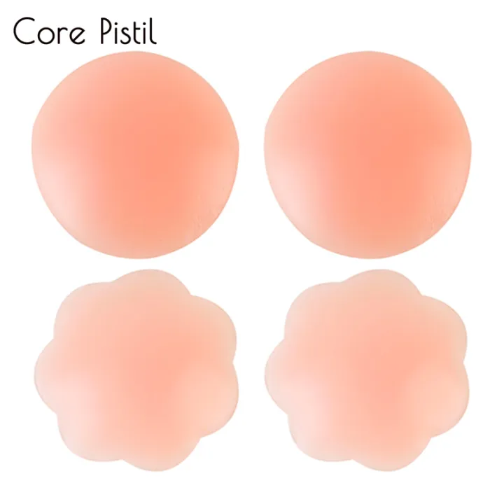 Core Women Anti-dew Point Nipple Solid Silicone Nipple Paste Anti-bump ...