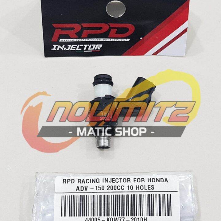 Injector Injektor RPD Racing 200cc 10 Holes Honda ADV PCX Vario 125 150 ...