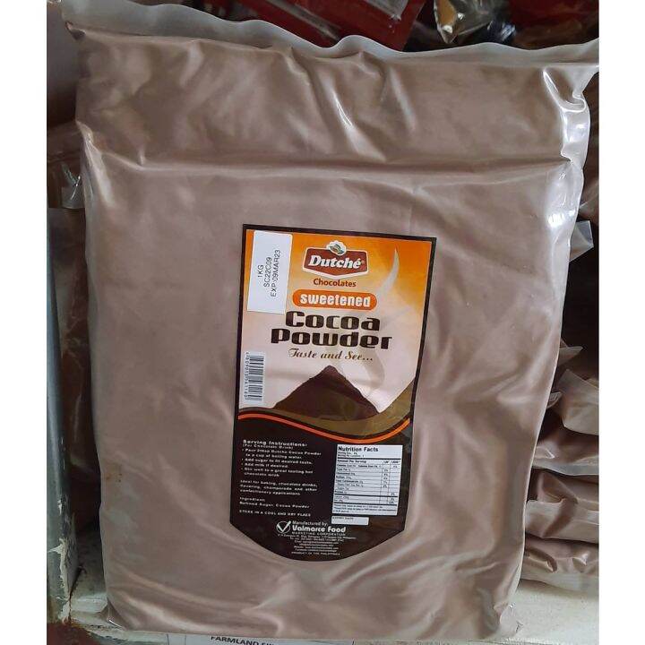 Dutche Sweetened Cocoa Powder 1kg | Lazada PH