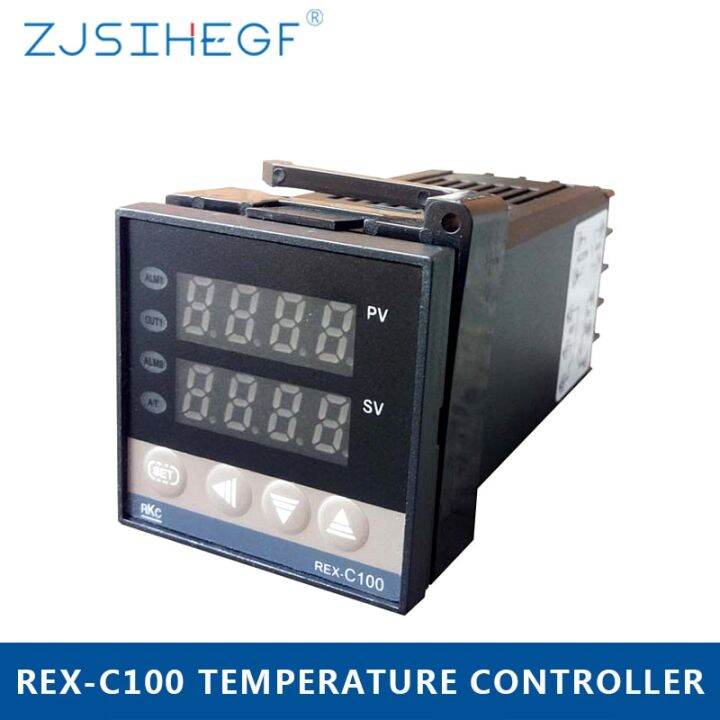 Rex-c100 Temperature Controller 110v To 240v Work Voltage 0 To Degree Pid Digital K Type Input ...
