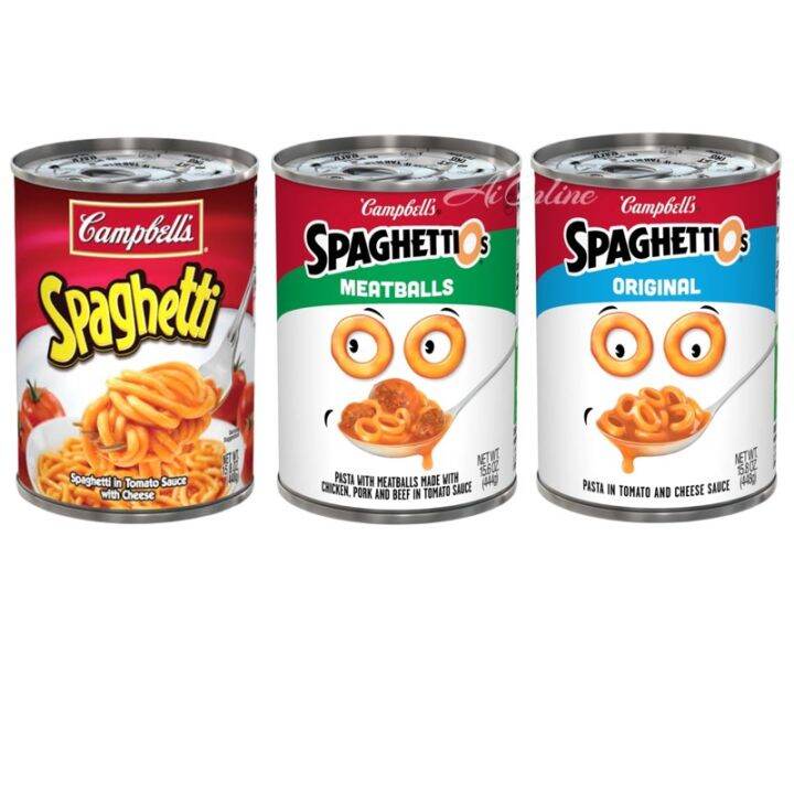 Campbell’s Spaghetti Spaghettios 15.8 Oz ( 448g) | Lazada PH