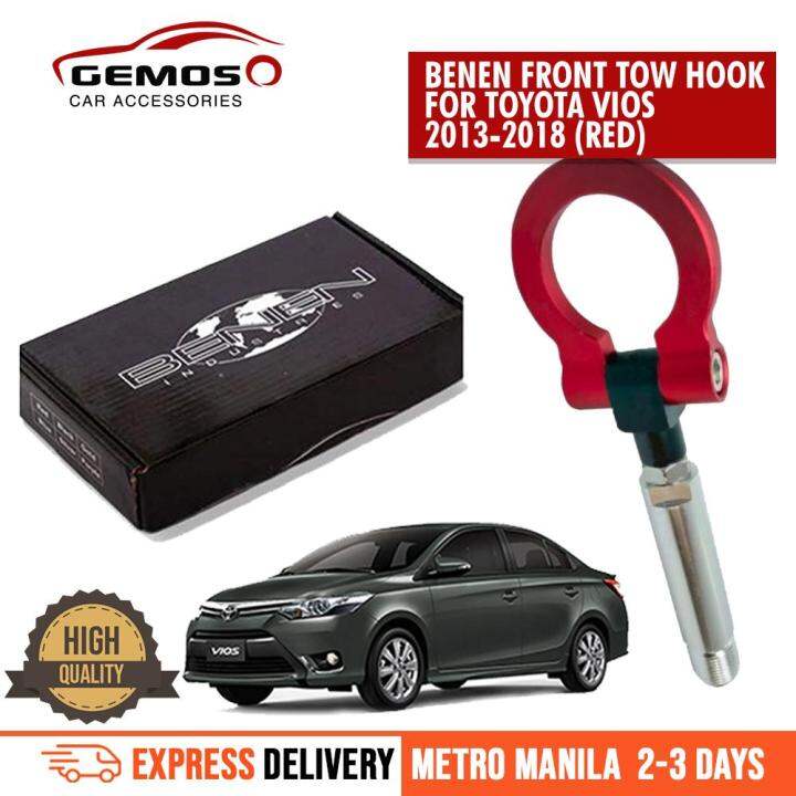 Benen Front Tow Hook for Toyota Vios 2013-2018(RED) | Lazada PH