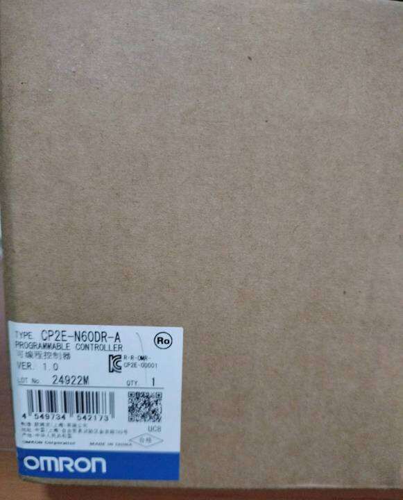 OMRON CP2E-N60DR-A Omron CP2E Series PLC CPU | Lazada.co.th