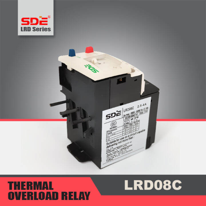 SDE THERMAL OVERLOAD RELAY (LRD SERIES) | Lazada PH