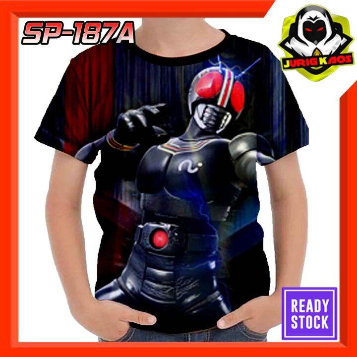 Kaos KAMEN RIDER BLACK Baju Tokusatsu Anak Murah | Lazada Indonesia