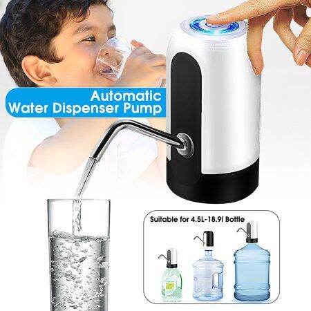 Electric Drinking Water Pump for 5 Gallon Water Bottle, Smart Water ...