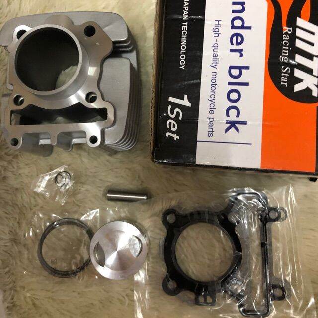 【Ready Stock】 MTK cylinder block Yamaha Vega 50mm 55mm 58mm | Lazada PH