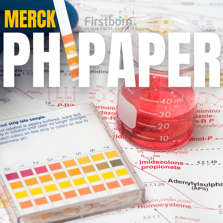 pH paper, Merck, non bleed, wide range | Lazada PH