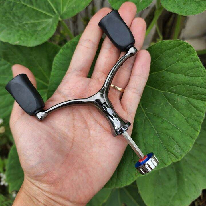 Tay quay máy câu cá chất lượng cao núm tay quay đôi cân bằng | Lazada.vn
