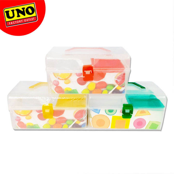 UNO MULTIPURPOSE STORAGE BOX ASSORTED COLORS | Lazada PH