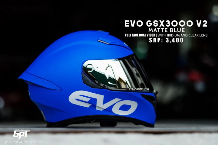 EVO GSX 3000 MATTE BLUE | Lazada PH