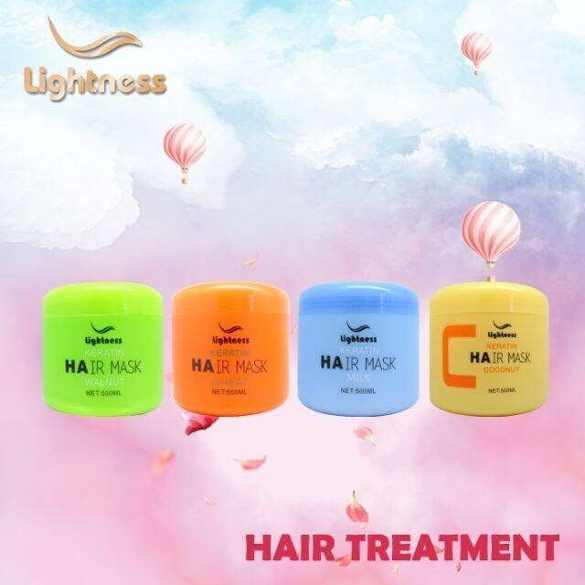COD LIGHTNESS KERATIN Hair Mask 1000ml-500ml B-21 | Lazada PH