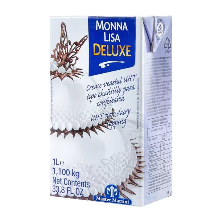 Master Martini MONNA LISA DELUXE Whip Cream 1L | UHT Non Dairy Topping ...