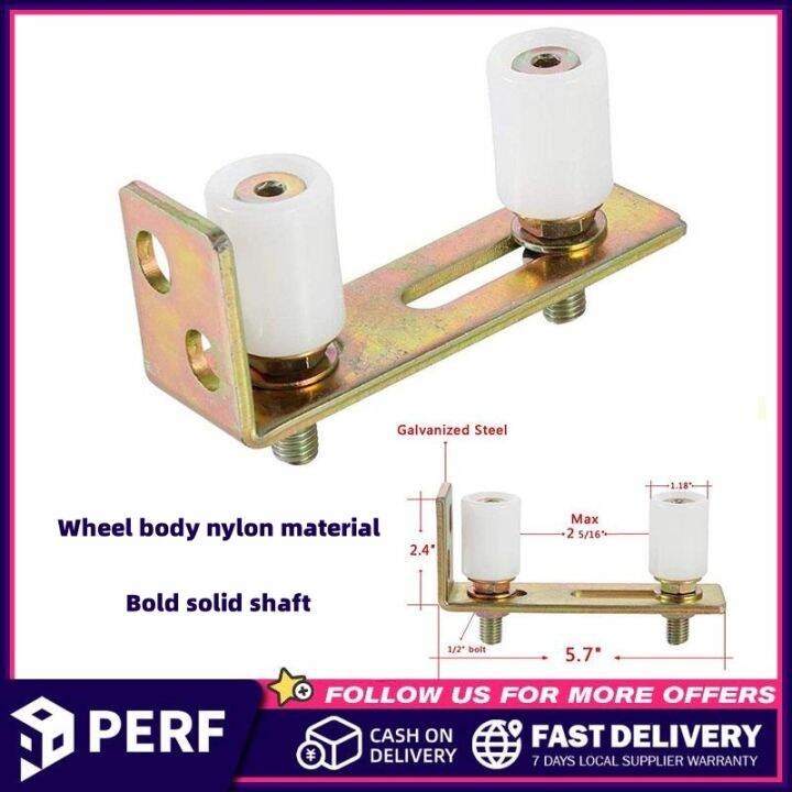 PERF nylon guide wheel sliding gate top guide nylon rollers with L ...
