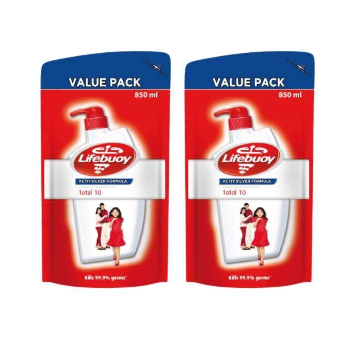 Lifebuoy Body Wash Total 10 REFILL Twin Pack (2 x 850ml) | Lazada