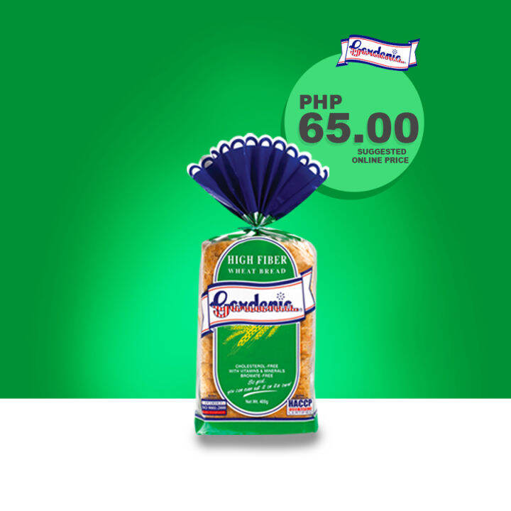 Gardenia High Fiber Wheat Bread in 400 grams | Lazada PH