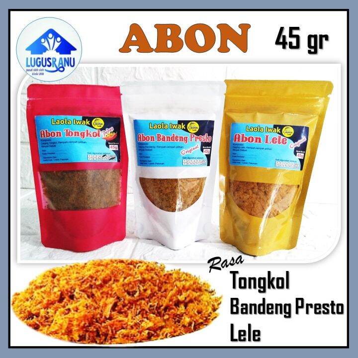 Abon Aneka Ikan Abon Makanan Siap Saji Abon Lele Bandeng Presto Dan ...