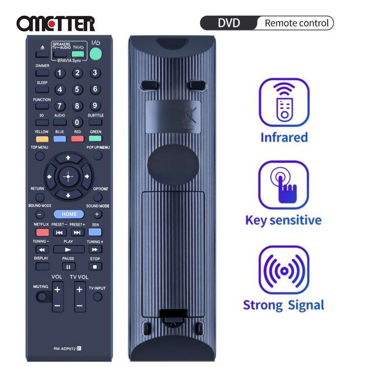 2023☆ RM ADP072 for Sony Remote Control Blu ray DVD Home Theatre System BDV E190 E490 N790W E390 ...