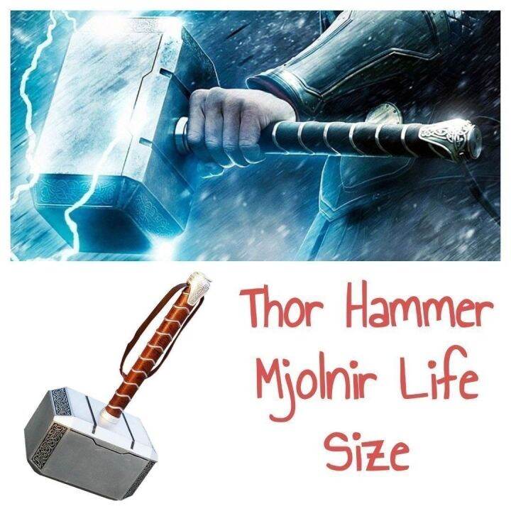 Thor Hammer Mjolnir Life Size | Lazada Singapore
