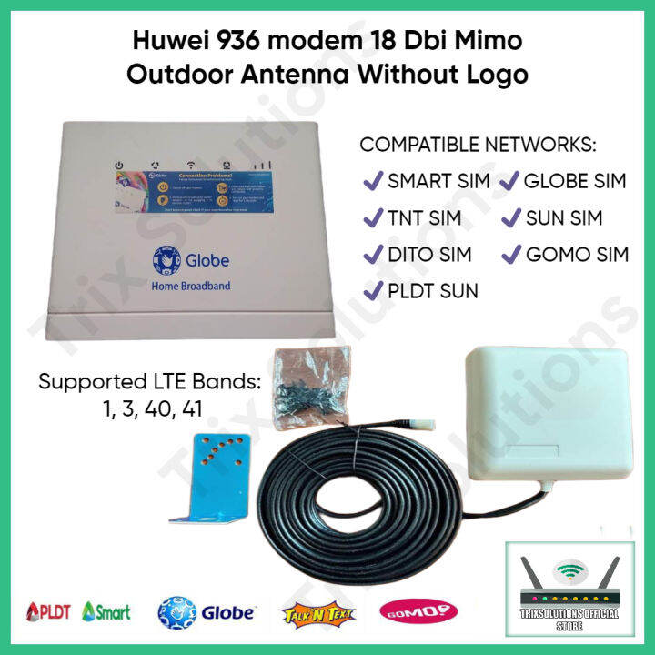 Huawei B315s 936 LTE Modem OPENLINE + Without Logo Brandnew 18Dbi ...