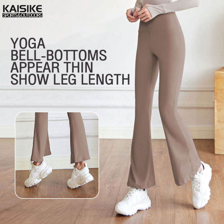 Kaisike กางเกงสายผ้าสำหรับฝึกฟิลาทีสฟิตเนสมืออาชีพกางเกงโยคะไร้รอยต่อเปลือยสี่ด้านยกเอวใหม่ ...