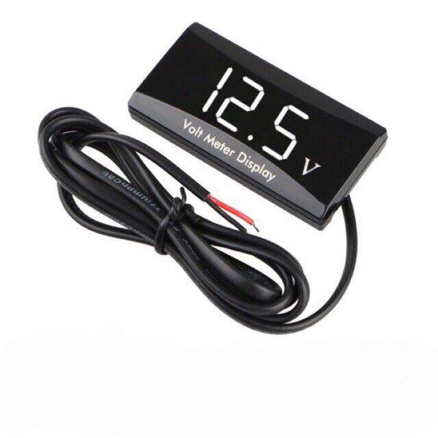 Yasuo Motorcycle Volt Meter Universal 1 Pc 7 x 7 Cm | Lazada PH