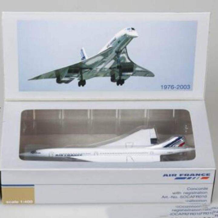 14CM 1:400 Concorde Air France 1976-2003 Airline Model Alloy ...