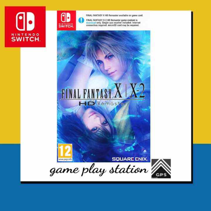nintendo switch final fantasy x/x-2 hd remaster ( english ) us / eur | Lazada.co.th