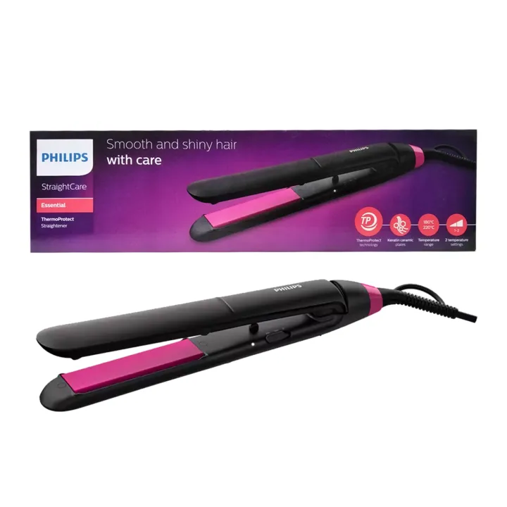 BHS-375 Philips Hair Straightener (ThermoProtect Straightener) 110-240 ...