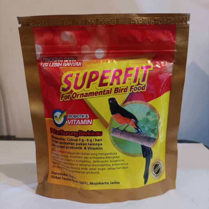 VOER SUPERFIT GOLD VOER KHUSUS HARIAN DAN LOMBA BURUNG MURAI BATU ...