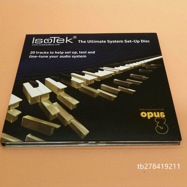 Professional system settings CD isotek ultimate system set up disc | Lazada