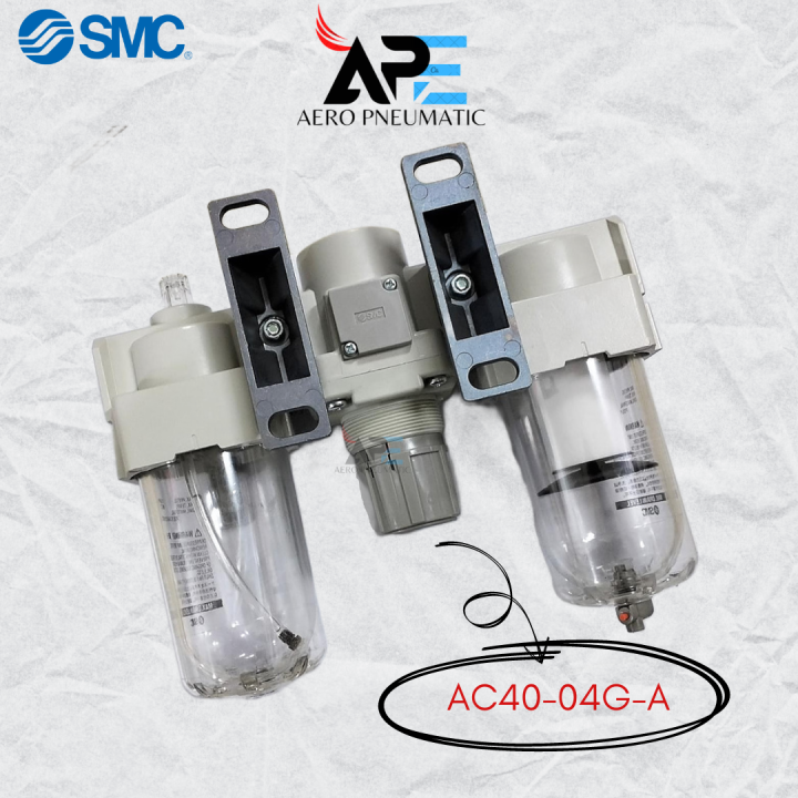 AIR FILTER REGULATOR LUBRICATOR SMC AC40-04G-A | Lazada Indonesia