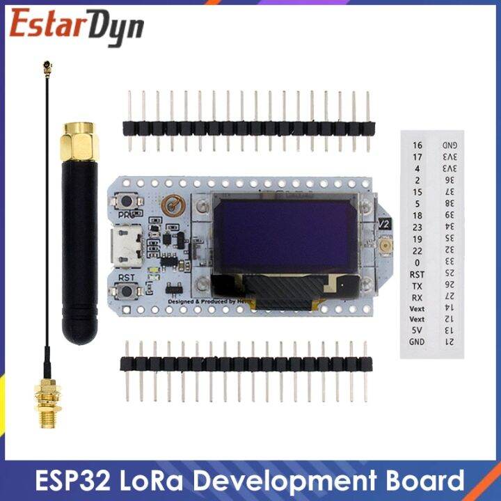 SX1276 SX1278 ESP32 LoRa 868MHz/915MHz/433MHz 0.96 Inch Blue OLED Display Bluetooth WIFI Kit 32 ...