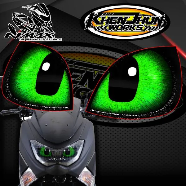 Yamaha Nmax 155 Winker Toothless Eyes Green | Lazada PH